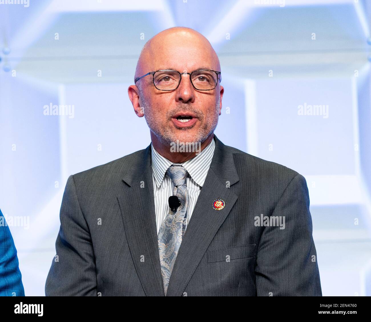 U.S. Representative Ted Deutch (D-FL) speaking at the Anti-Defamation ...