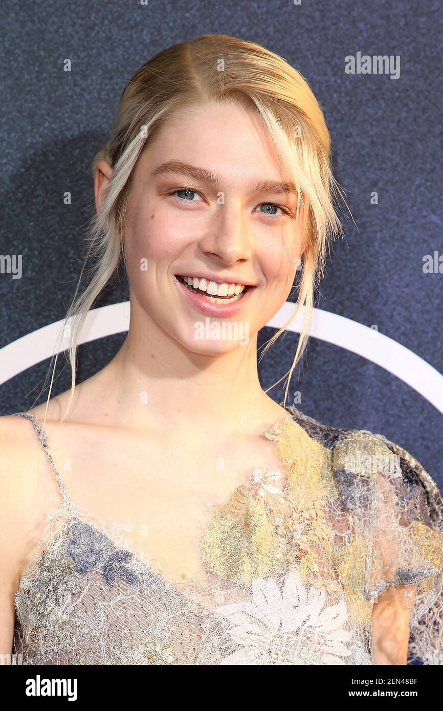 Hunter Schafer attends the Los Angeles Premiere Of HBO Euphoria held at ...