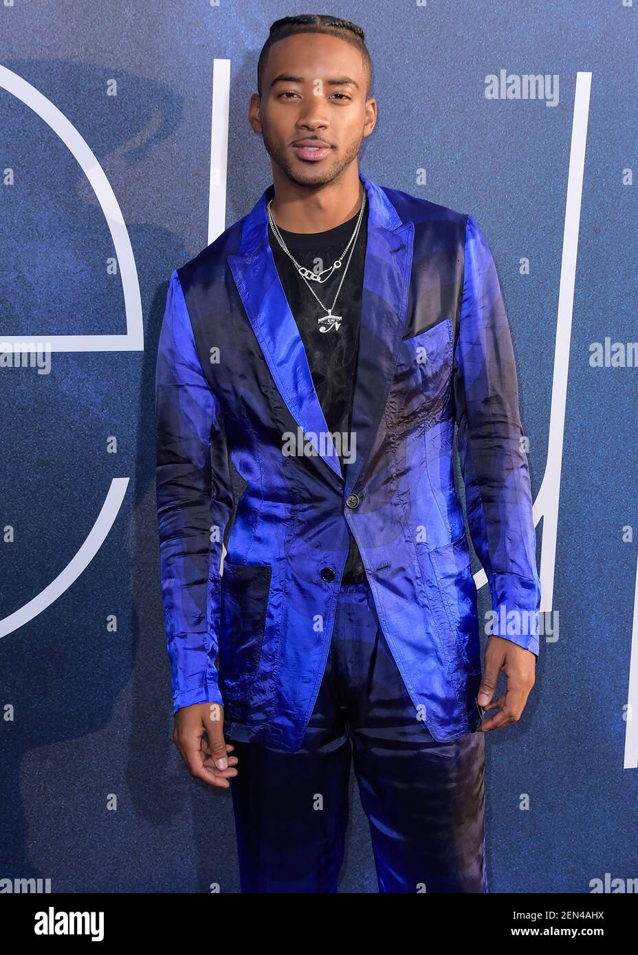 HOLLYWOOD, LOS ANGELES, CALIFORNIA, USA - JUNE 04: Actor Algee Smith ...