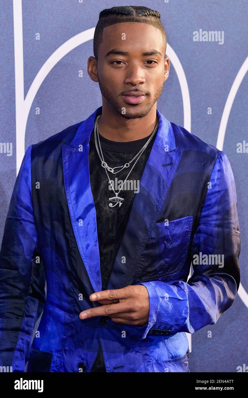HOLLYWOOD, LOS ANGELES, CALIFORNIA, USA - JUNE 04: Actor Algee Smith ...