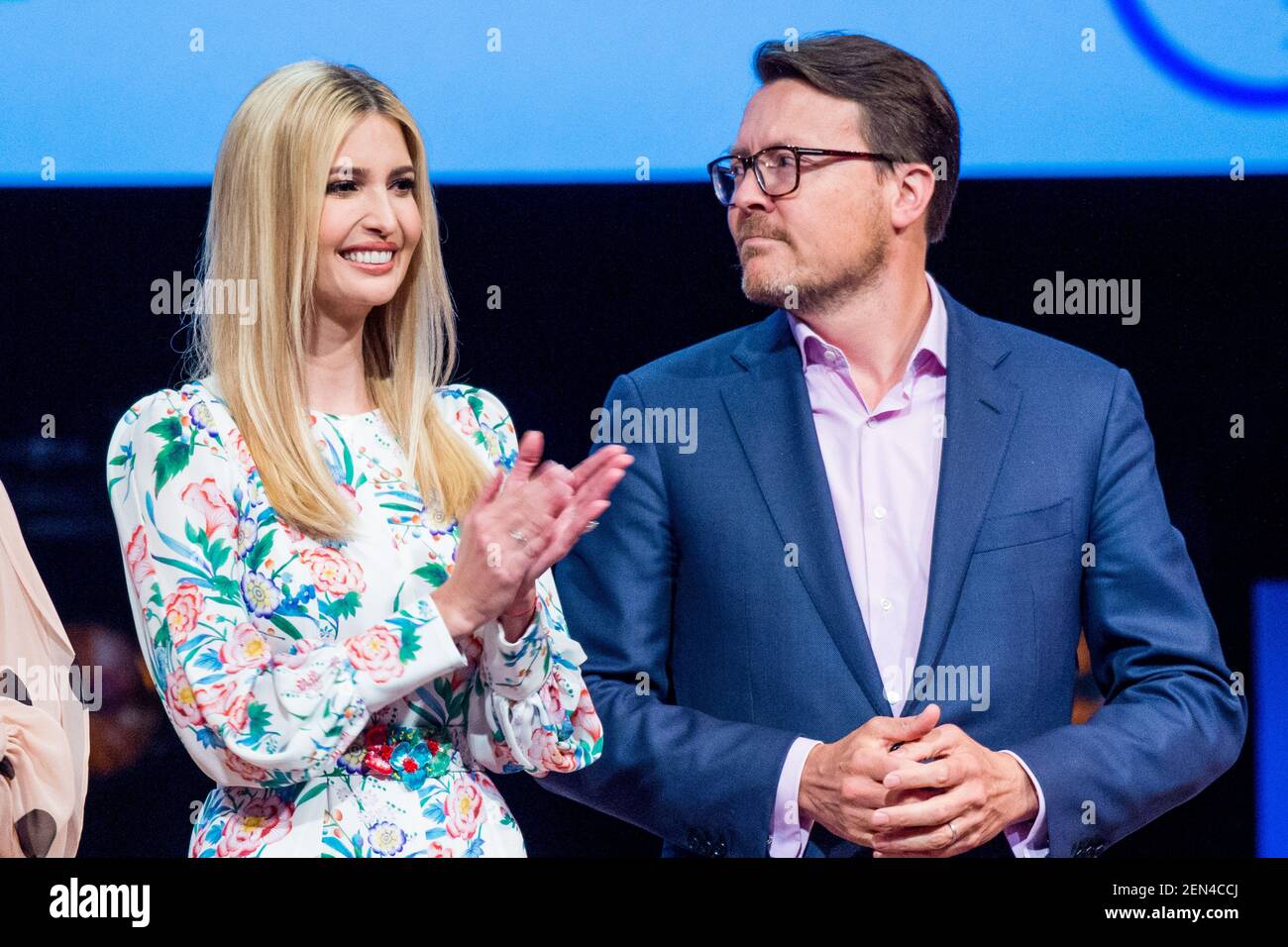 Ivanka Trump and prince Constantijn during Global Entrepreneurship ... Ivanka Trump and prince Constantijn during Global Entrepreneurship ...