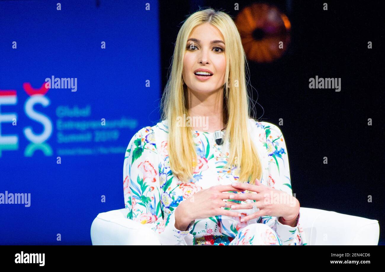 Ivanka Trump during Global Entrepreneurship Summit 2019 in The Hague ...
