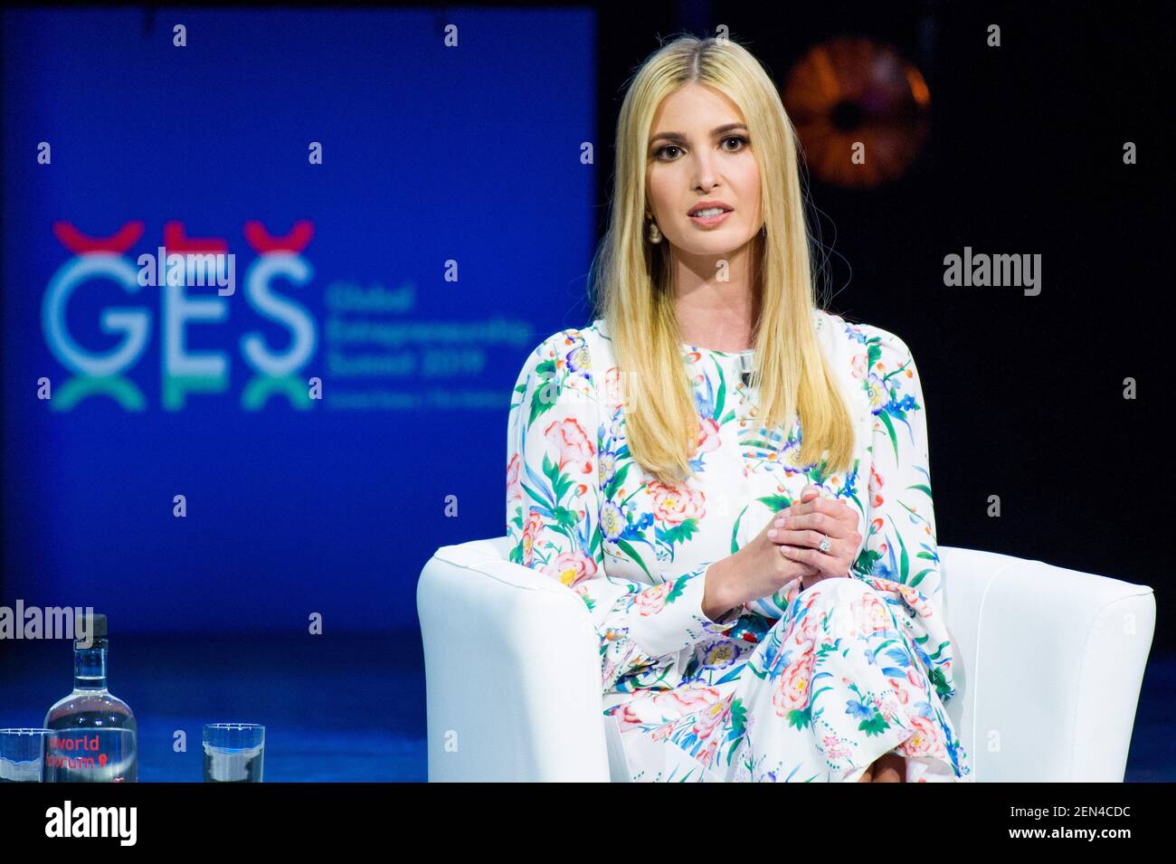 Ivanka Trump during Global Entrepreneurship Summit 2019 in The Hague ...