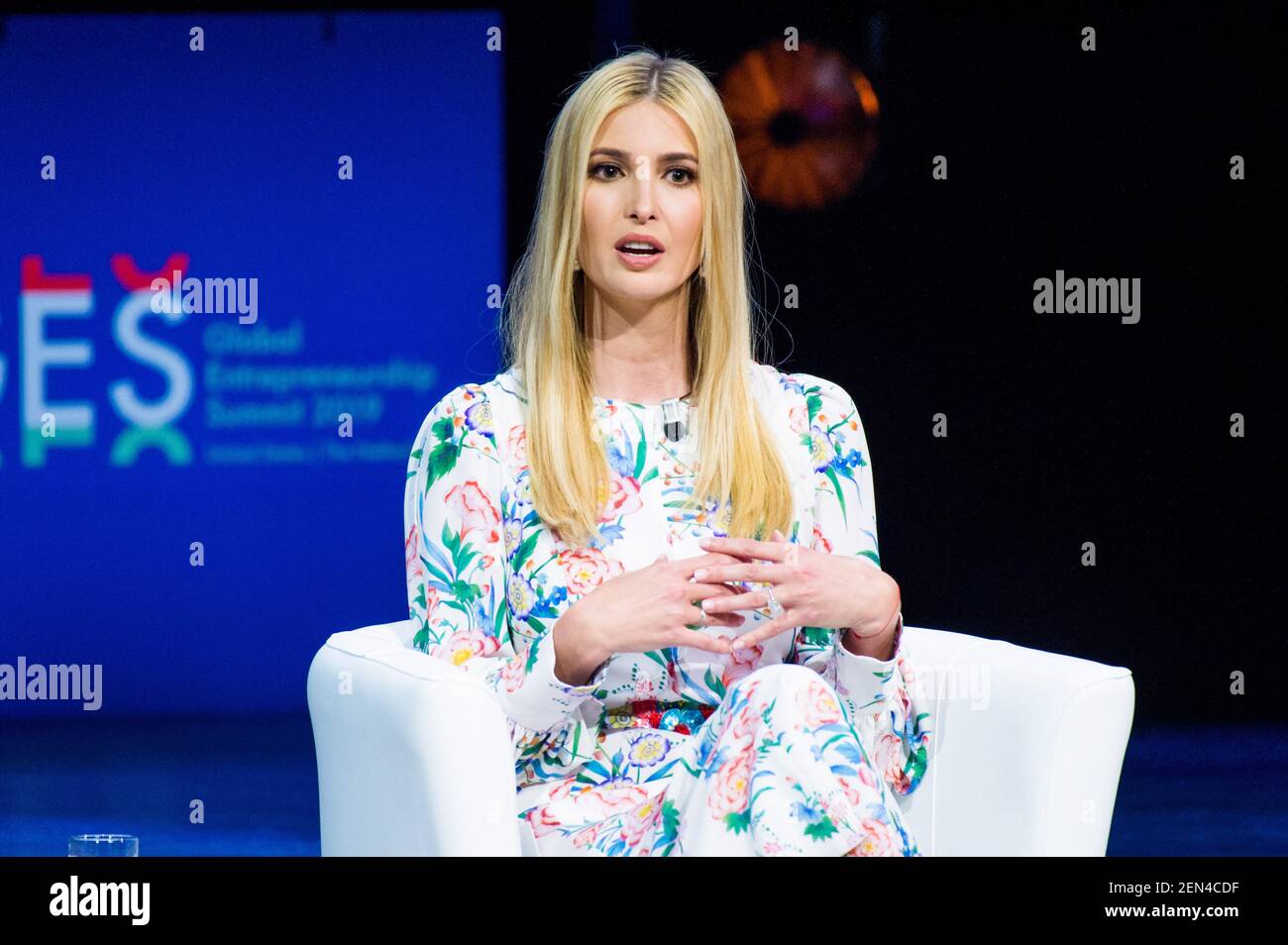 Ivanka Trump during Global Entrepreneurship Summit 2019 in The Hague ...