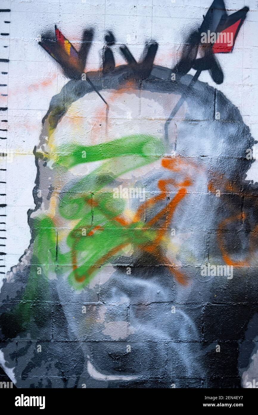 Dictator portrait painting hi-res stock photography and images - Alamy