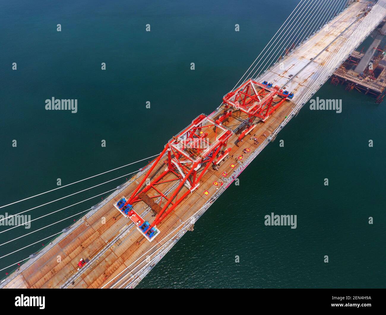 The Pingtan Haixia Rail-Road Bridge, China's first cross-sea rail-road ...