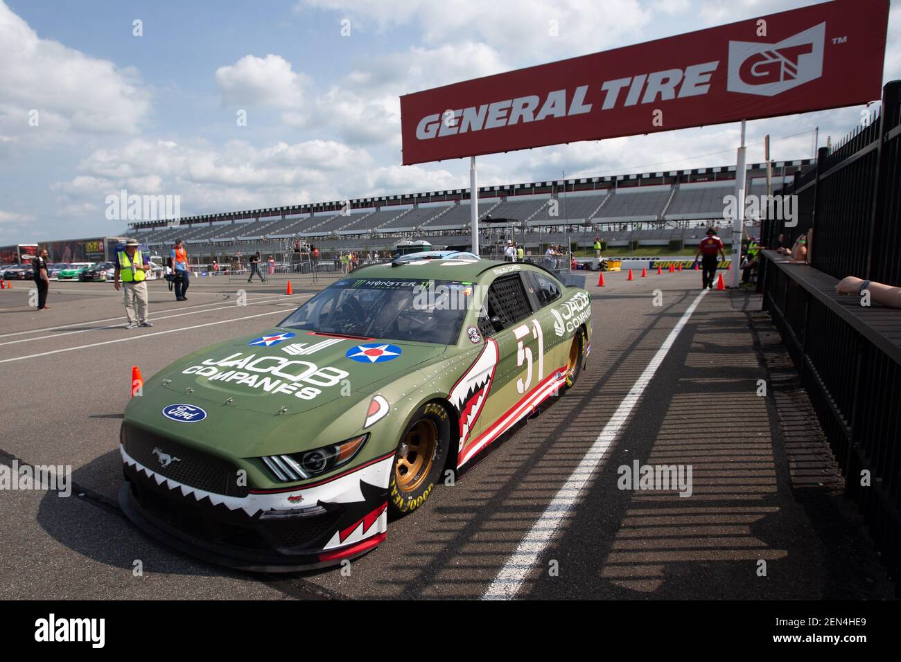 May 31, 2019: Monster Energy NASCAR Cup Series driver Bayley Currey (51 ...