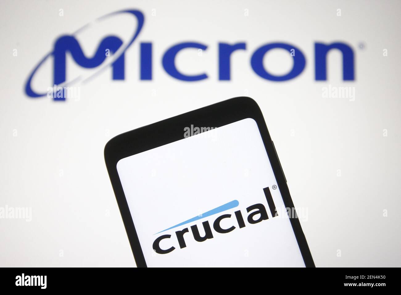Micron logo hi-res stock photography and images - Alamy