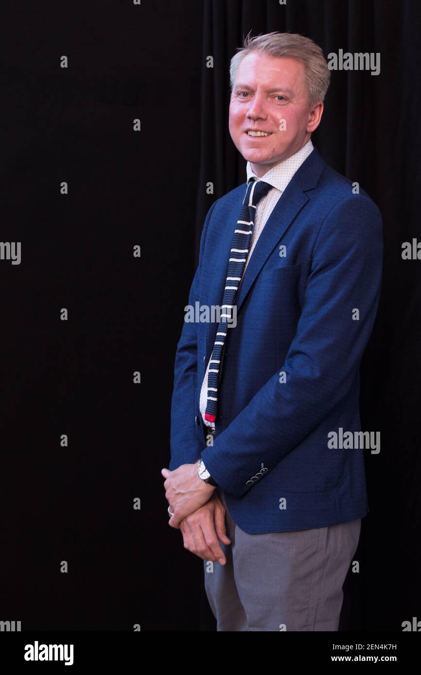 British novelist Anthony Cartwright during the photocall for the second ...