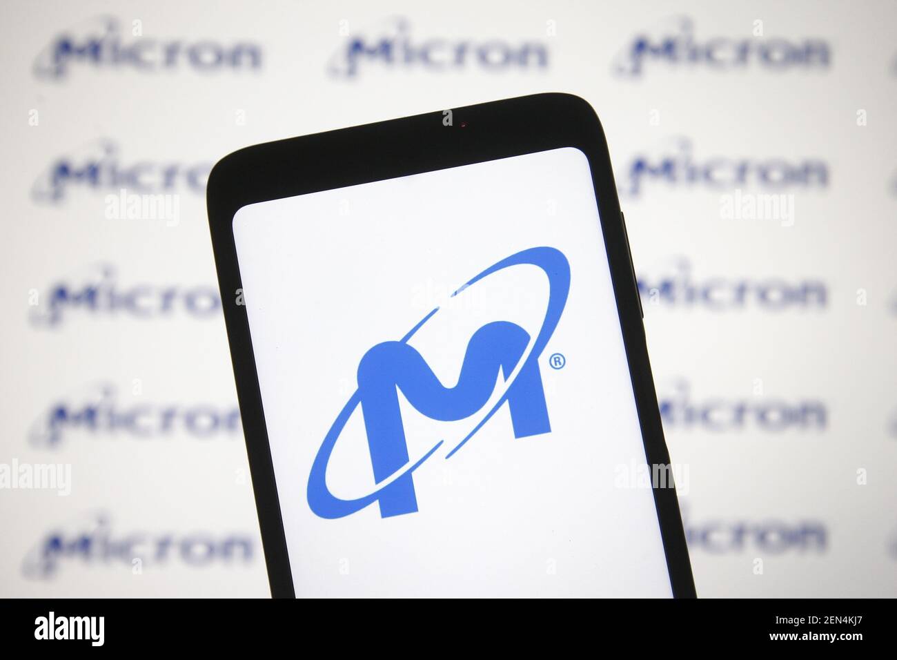 Micron logo hi-res stock photography and images - Alamy