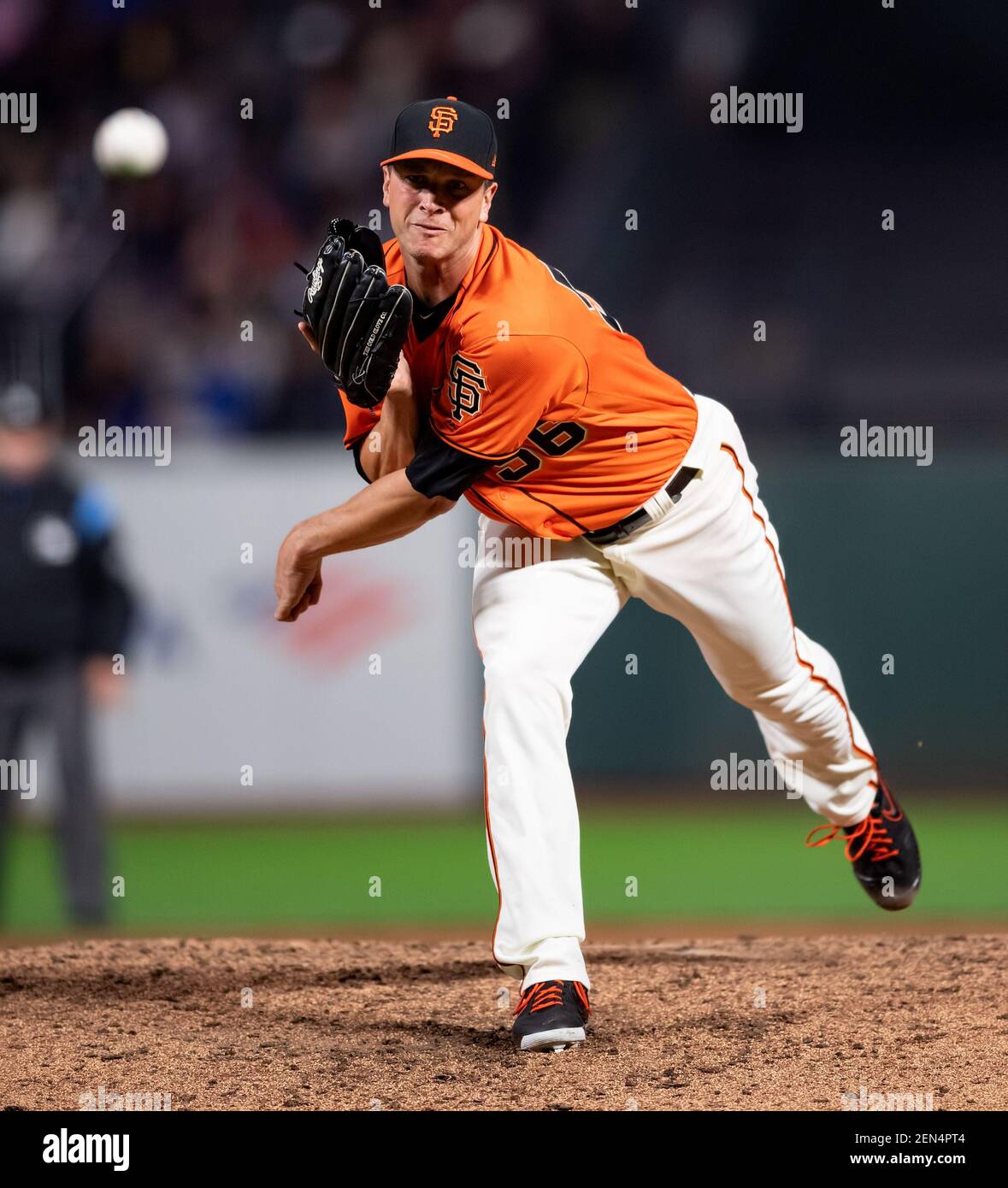 June 07, 2019: San Francisco Giants relief pitcher Tony Watson (56 ...