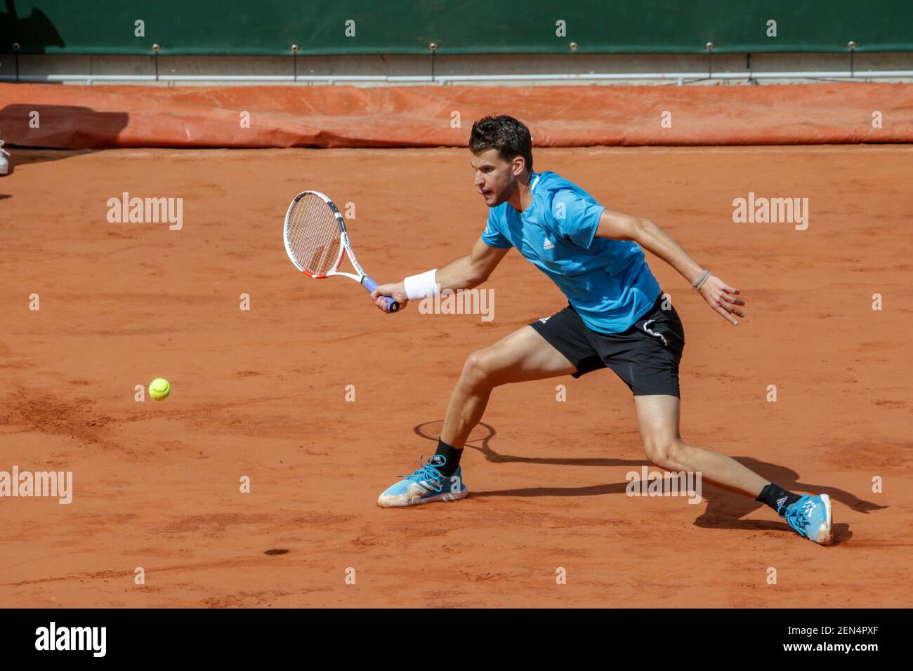 PARIS, IF - 07.06.2019: ROLAND GARROS 2019 - Dominic Thiem (AUT) in a ...