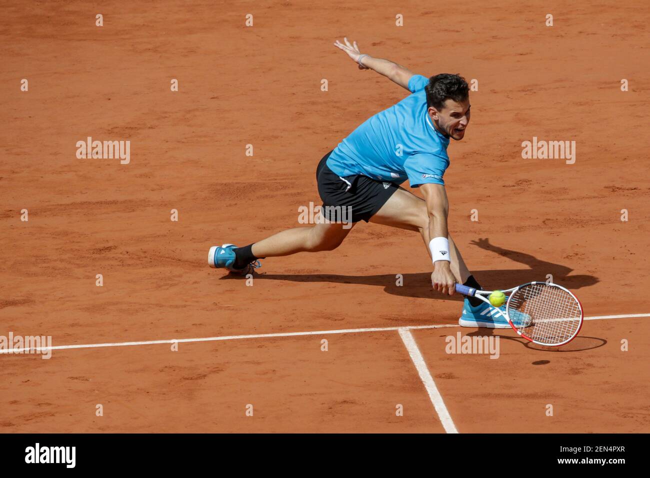 PARIS, IF - 07.06.2019: ROLAND GARROS 2019 - Dominic Thiem (AUT) in a ...