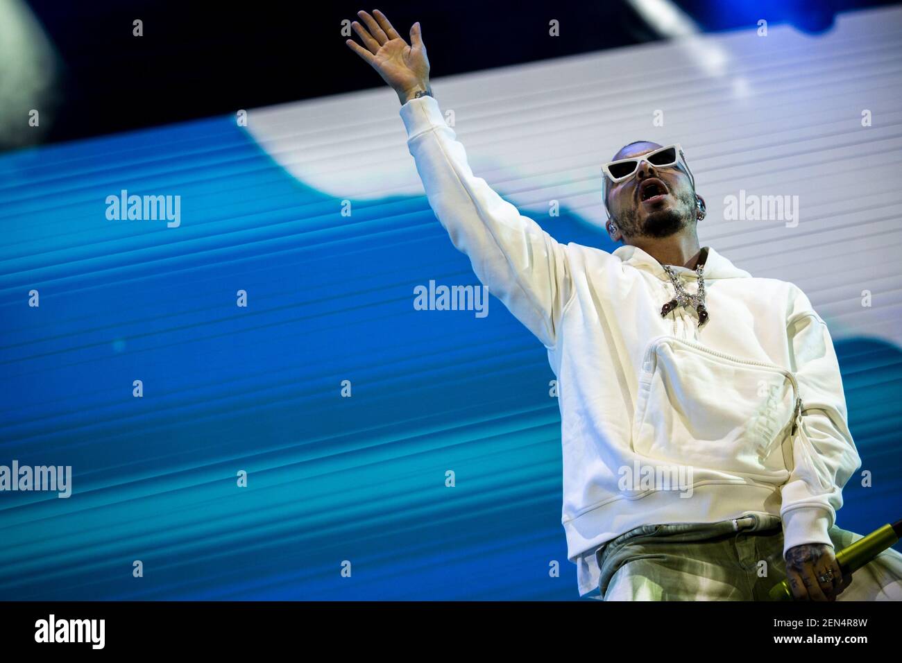 The Colombian reggaeton singer, J Balvin (José Álvaro Osorio Balvin ...