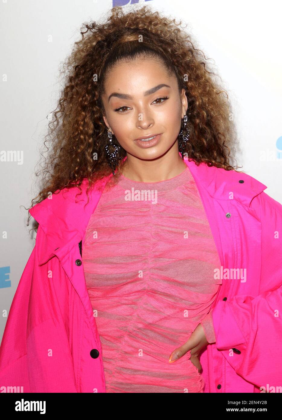 Ella Eyre seen during the Capital FM Summertime Ball at Wembley Stadium ...