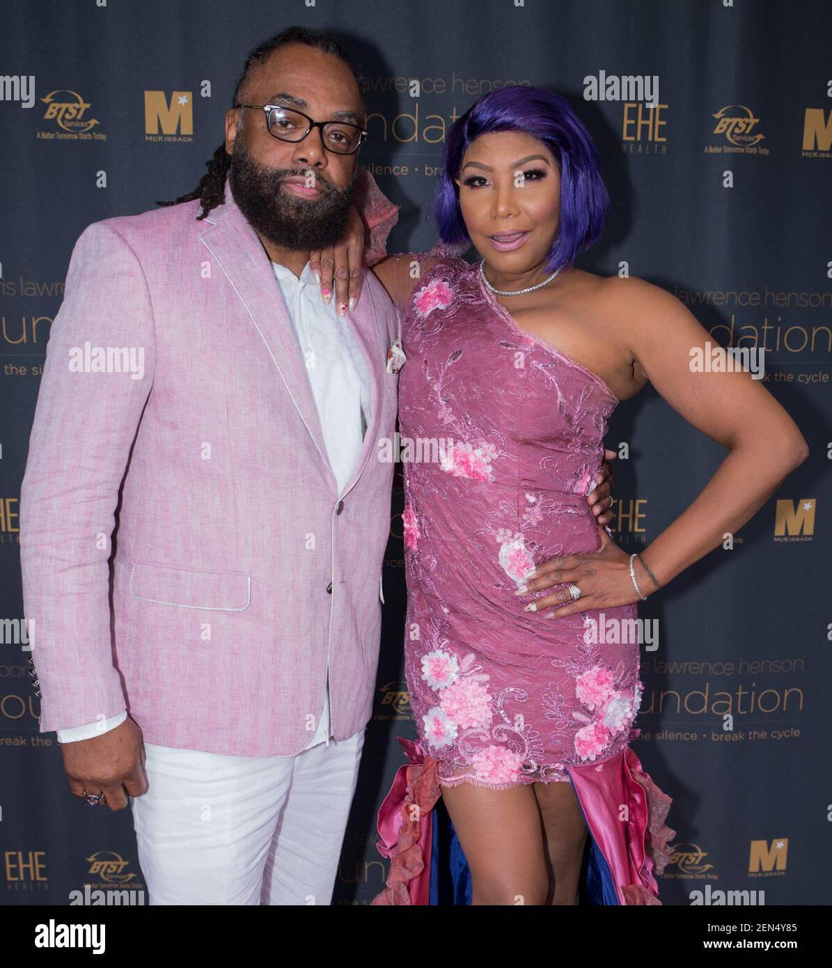 Singer/Reality TV Personality Traci Braxton and Husband Kevin Surrat on ...
