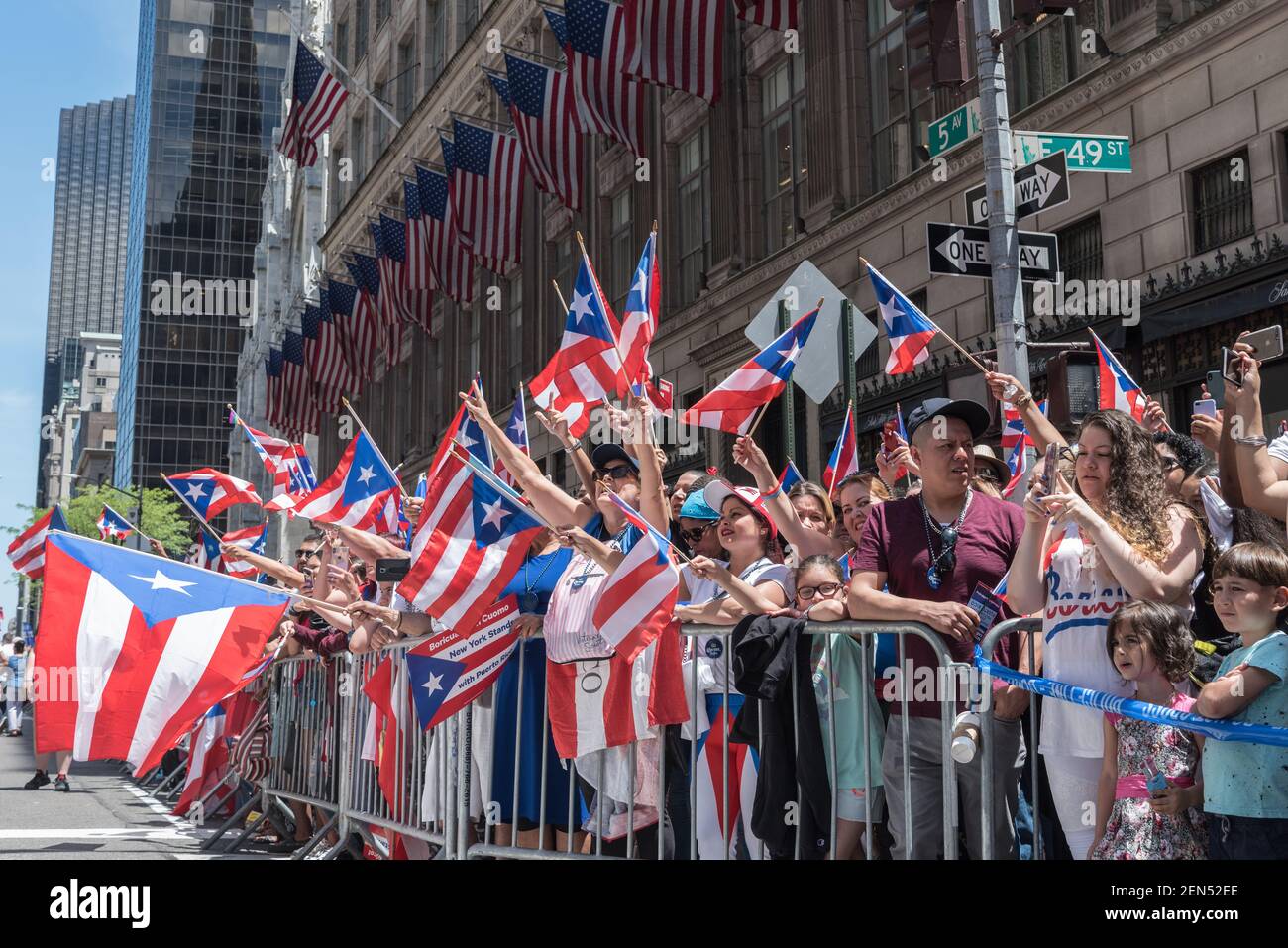 On June 9, 2019, millions of people lined the streets along 5th Avenue ...