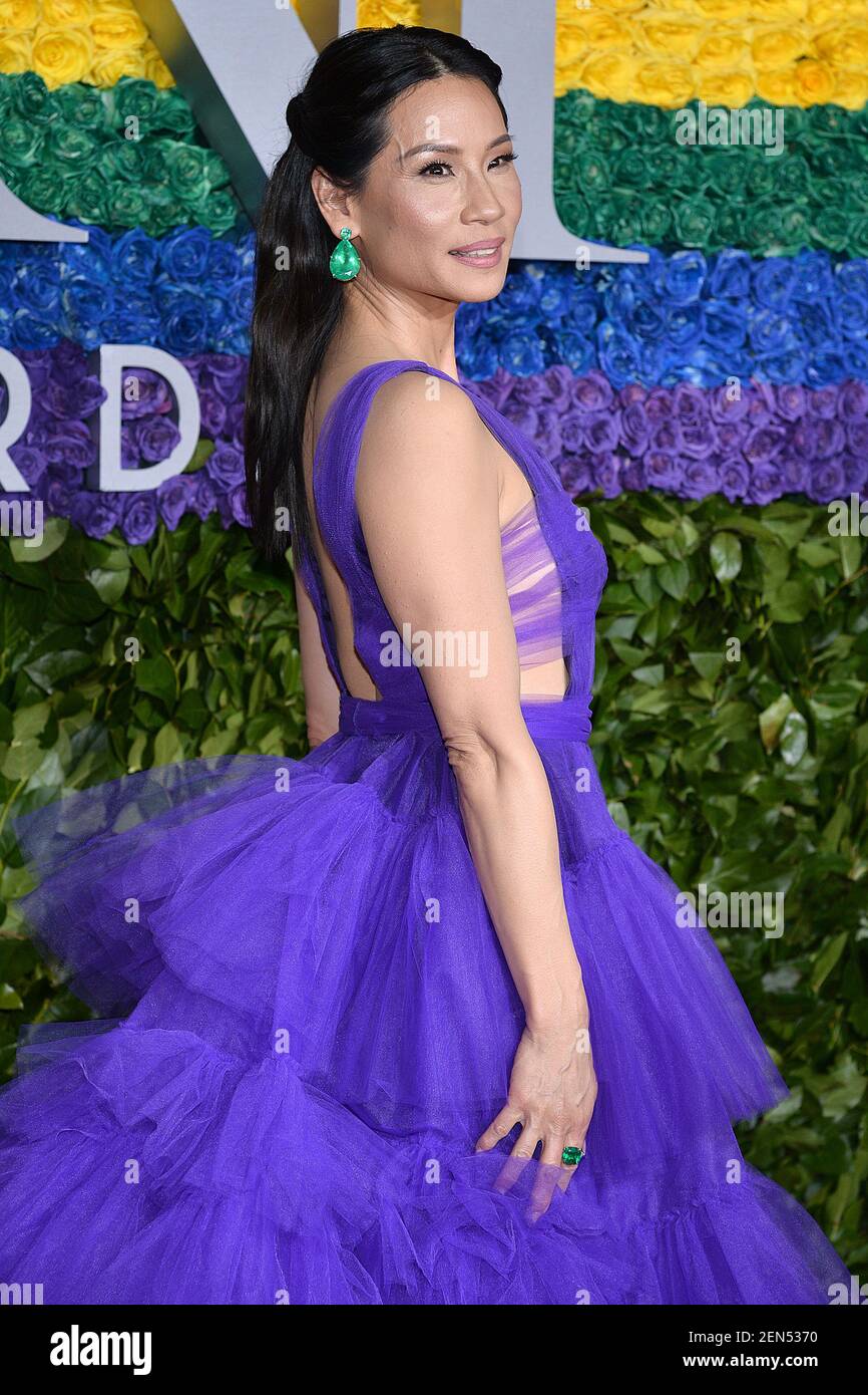 Lucy Liu attends the 2019 “Tony Awards”, The Antoinette Perry Award for ...