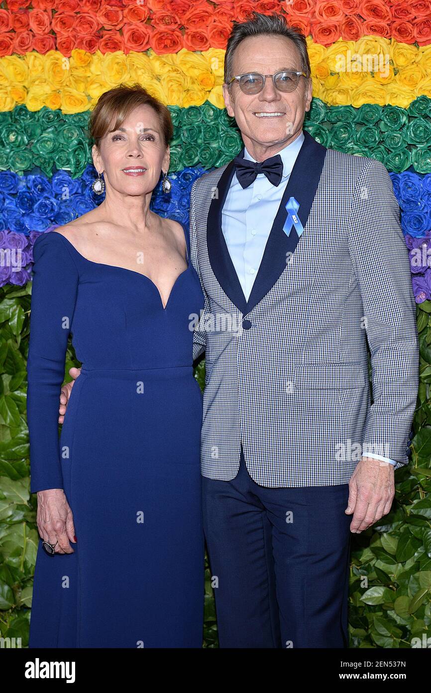 Bryan Cranston and Robin Dearden attend the 2019 “Tony Awards”, The ...