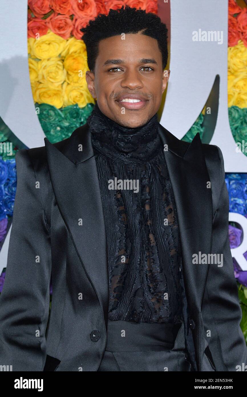 Jeremy Pope attends the 2019 “Tony Awards”, The Antoinette Perry Award ...