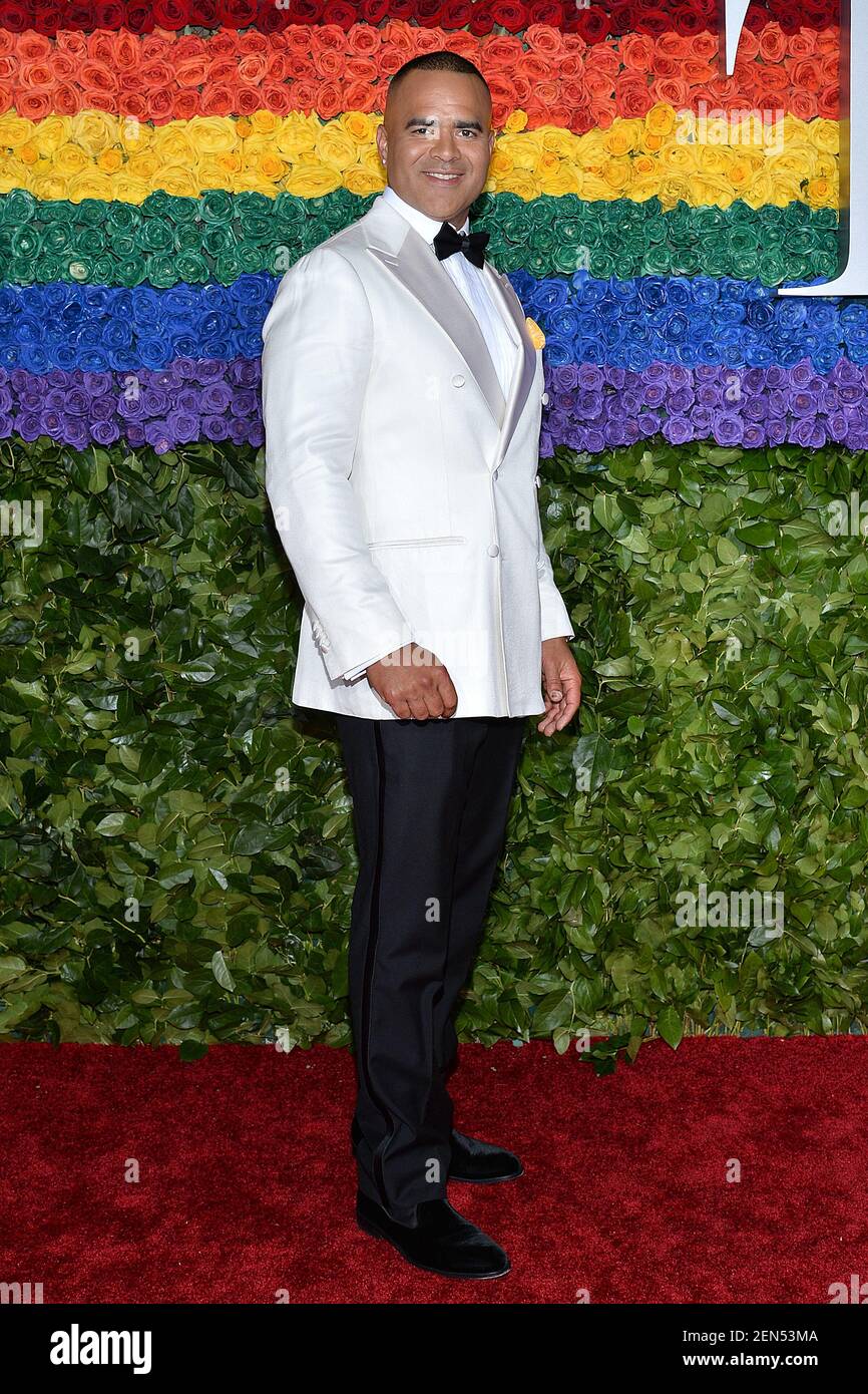 Christopher Jackson attends the 2019 “Tony Awards”, The Antoinette ...