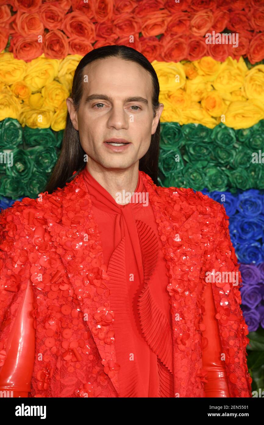 Jordan Roth arrives to the 2019 Tony Awards, held at Radio City Music ...