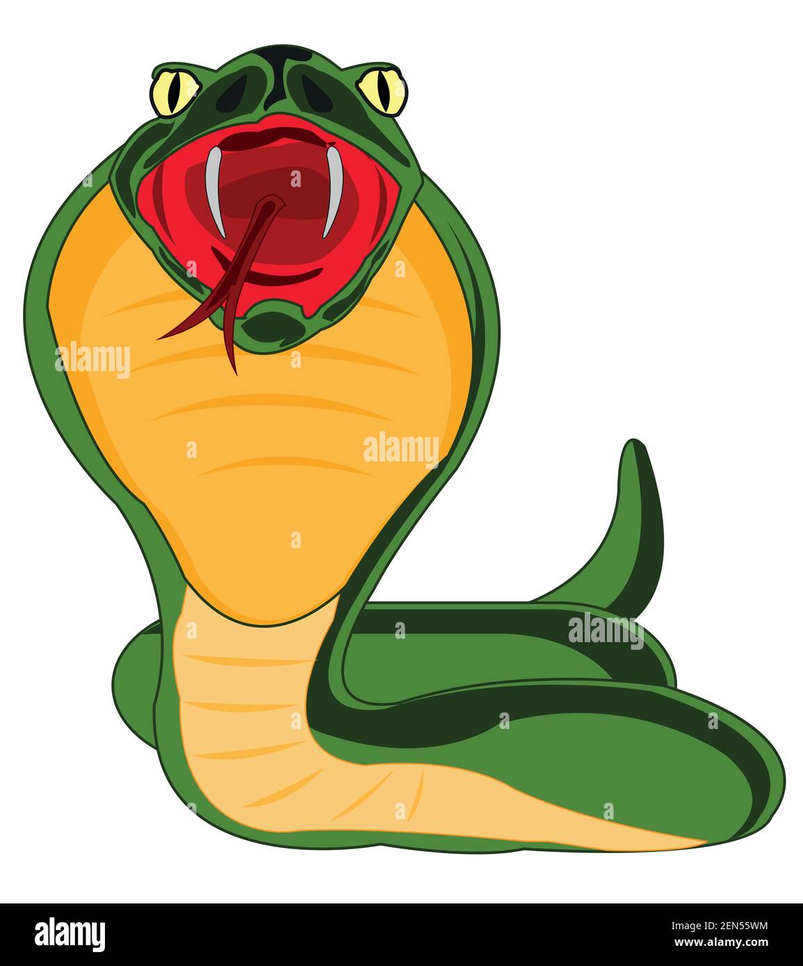 Snake mouth Stock Vector Images - Alamy