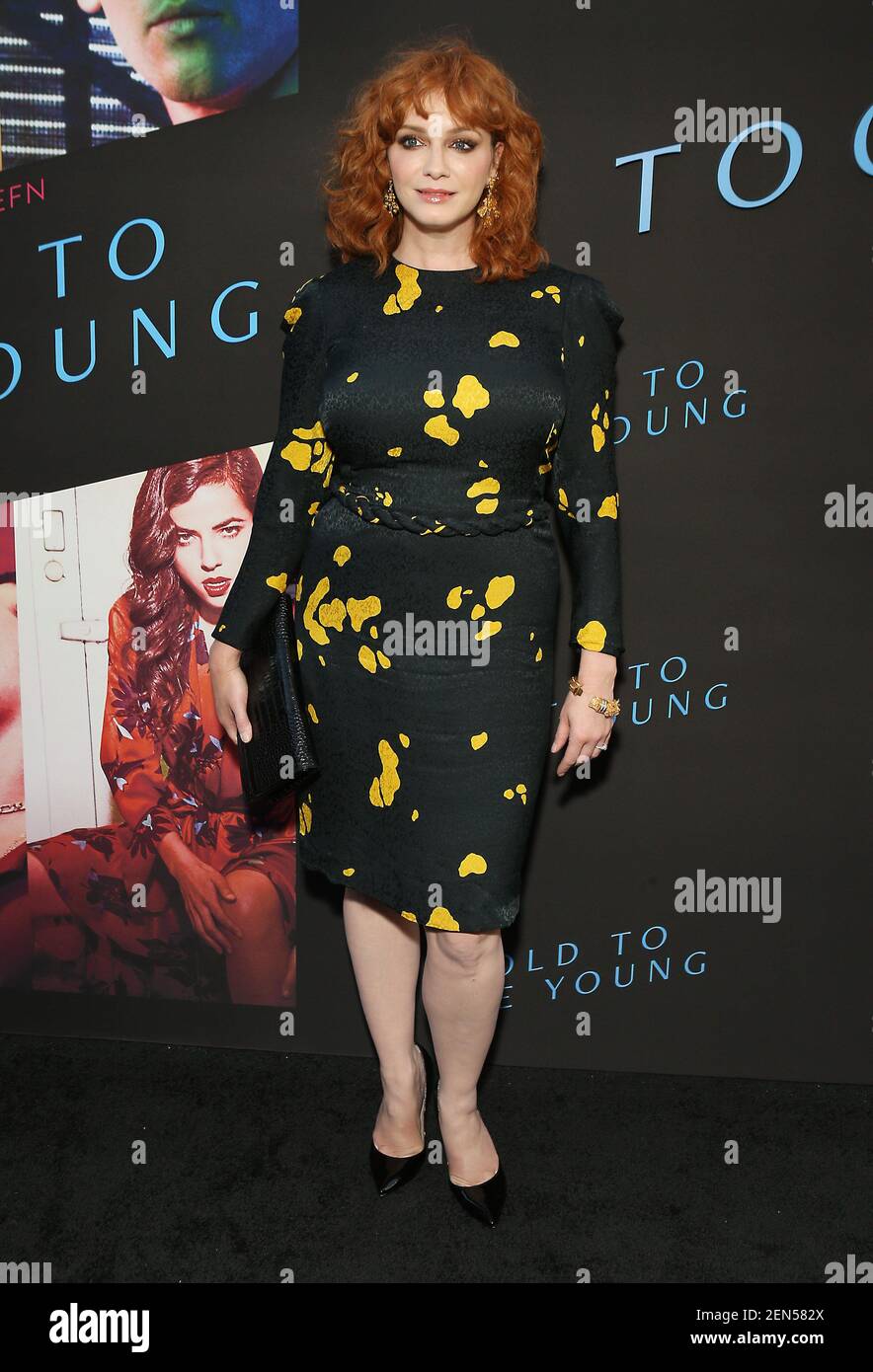 Christina Hendricks arrives to Los Angeles Special Screening of Too Old ...