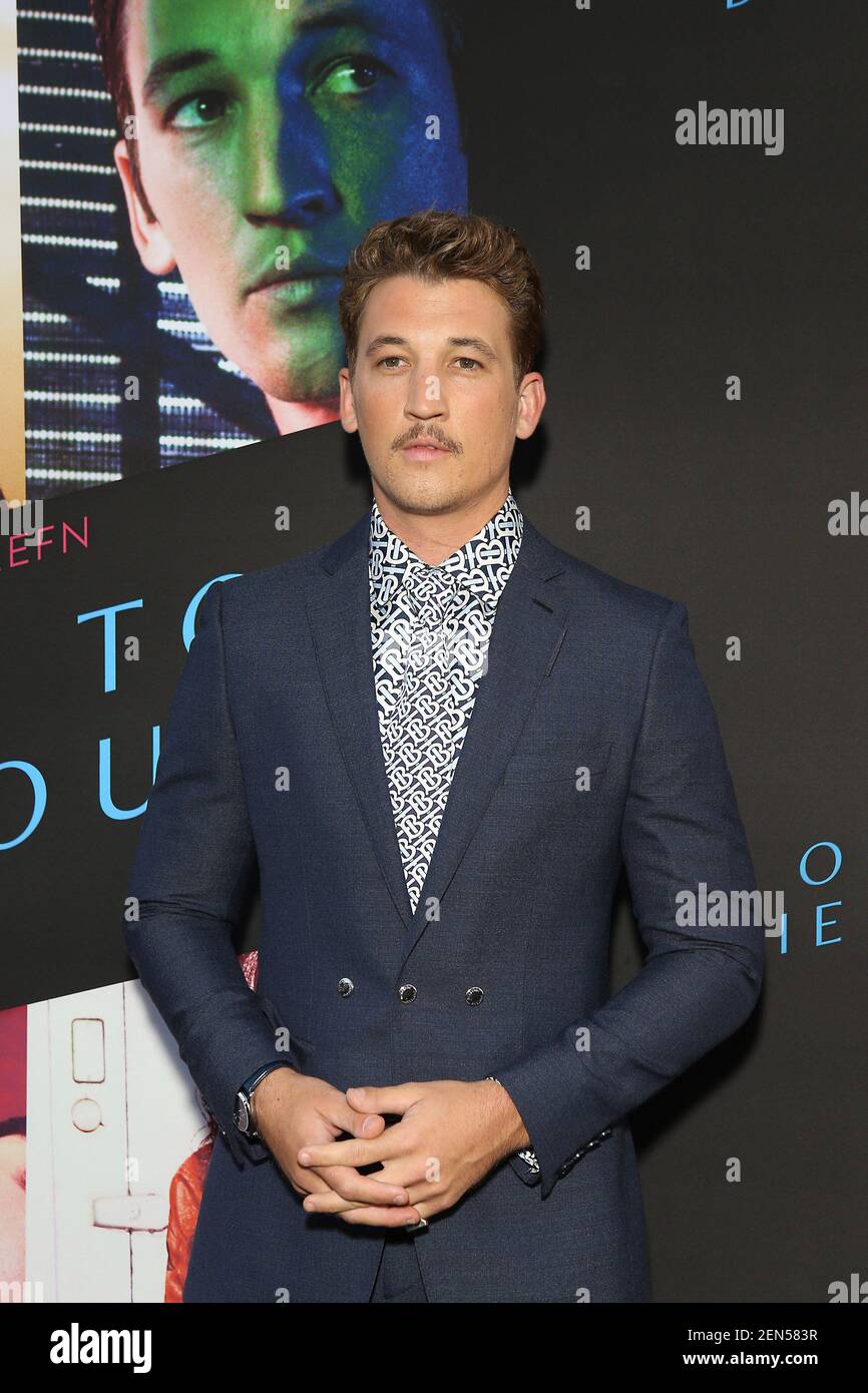 Miles Teller arrives to Los Angeles Special Screening of Too Old To Die ...