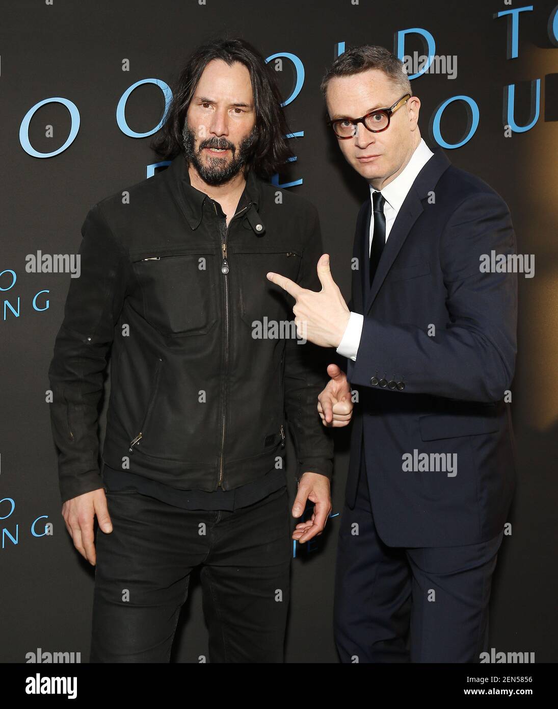 Keanu Reeves and Nicolas Winding Refn arrive to Los Angeles Special ...