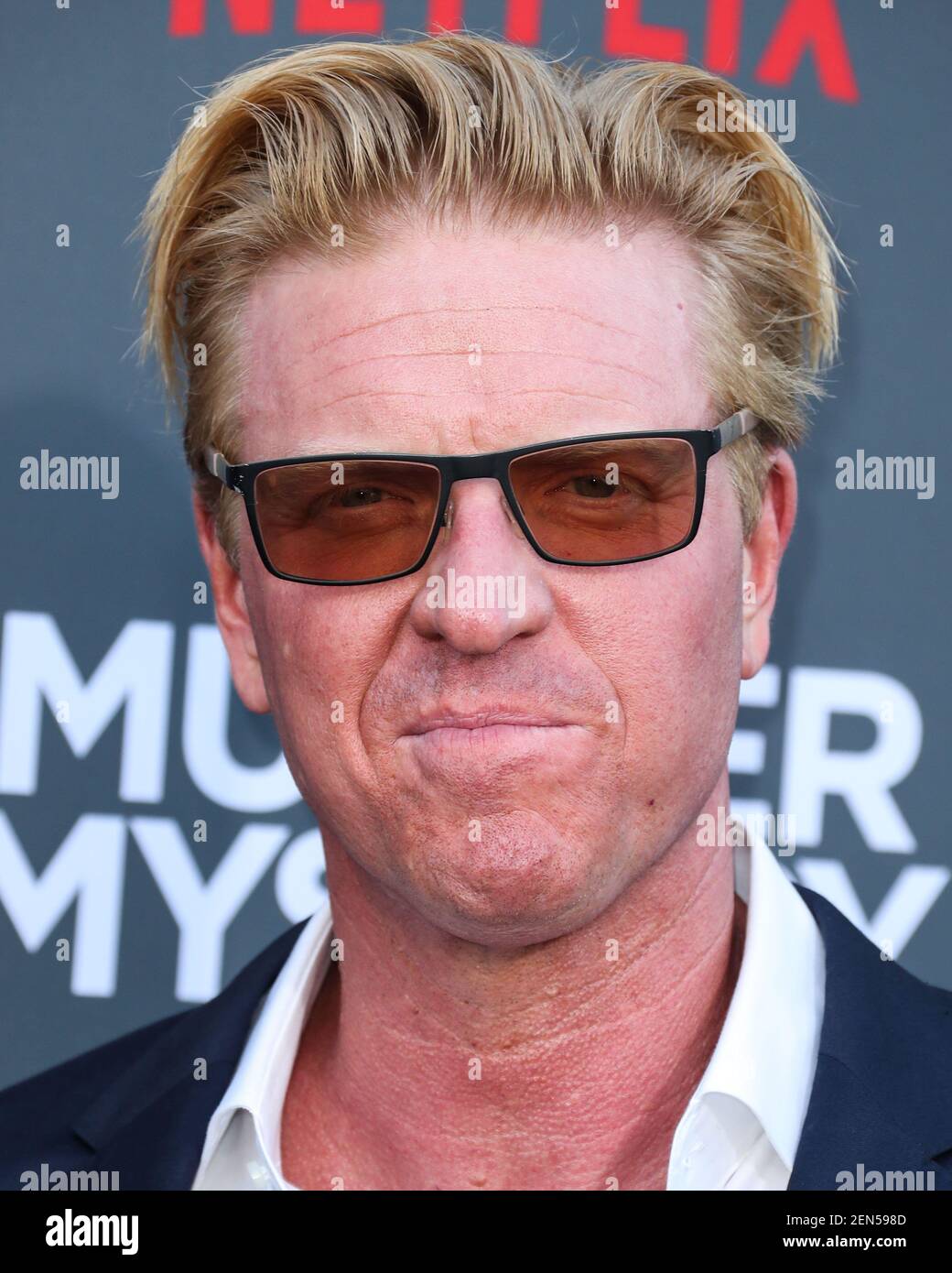 WESTWOOD, LOS ANGELES, CALIFORNIA, USA - JUNE 10: Jake Busey arrives at ...