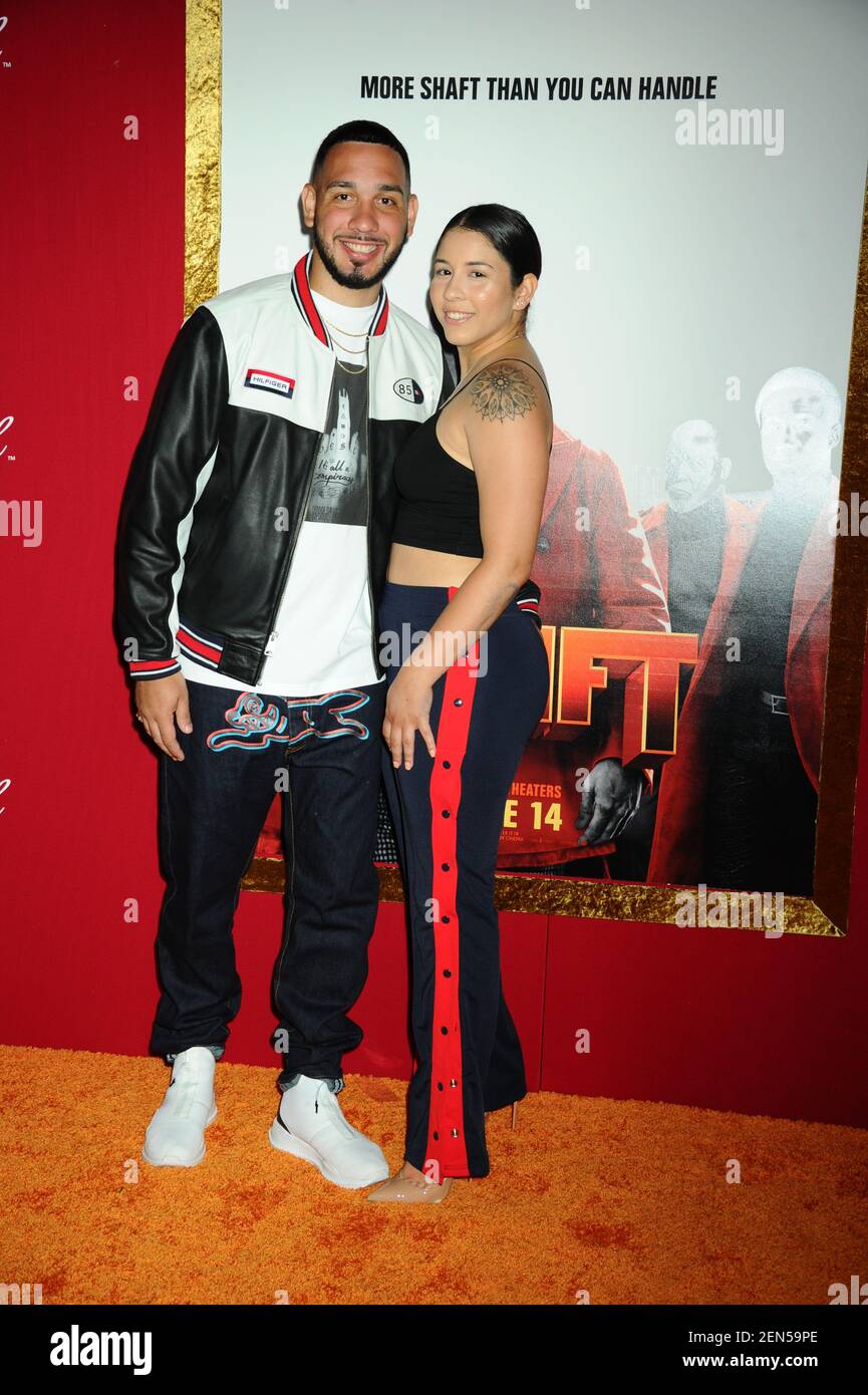 Maleni and Chicklet arrives to the SHAFT New York Premiere, held at the ...