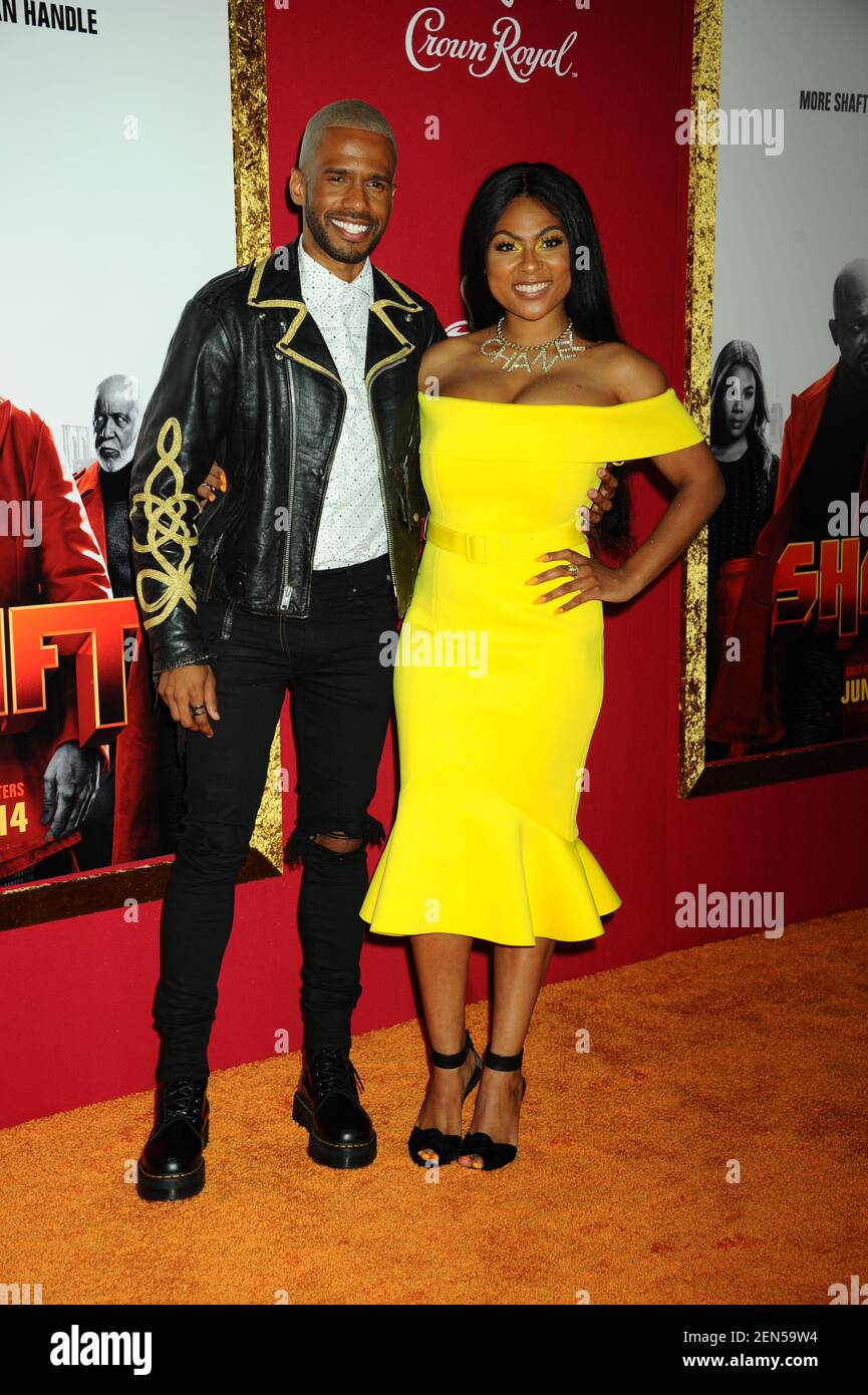 Eric West, Jessica Medina arrives to the SHAFT New York Premiere, held ...