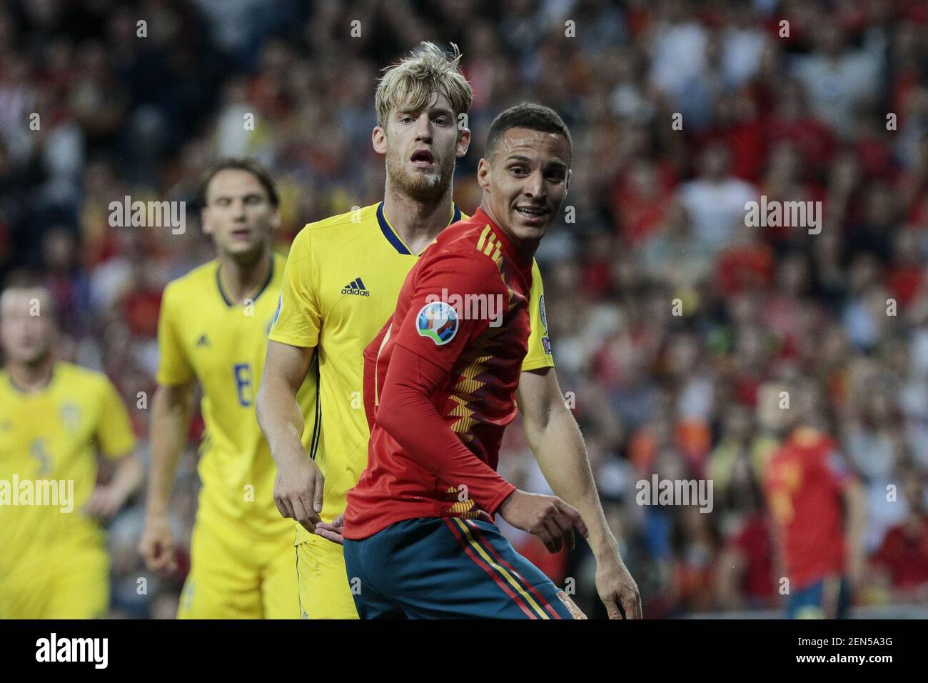 Spain national team player Rodrigo during UEFA EURO 2020 Qualifier ...