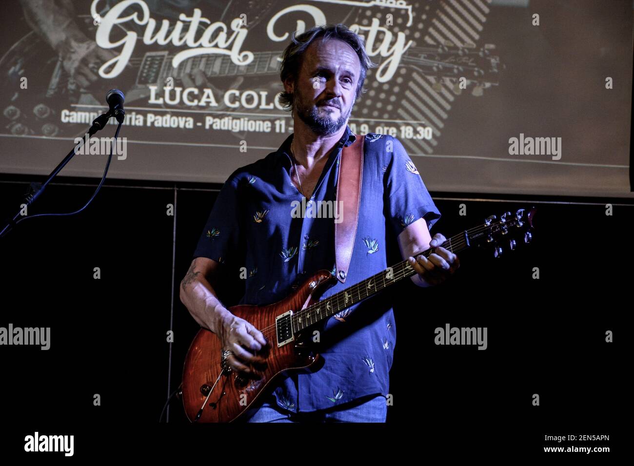 The famous guitarist, arranger and teacher Luca Colombo, known to be ...