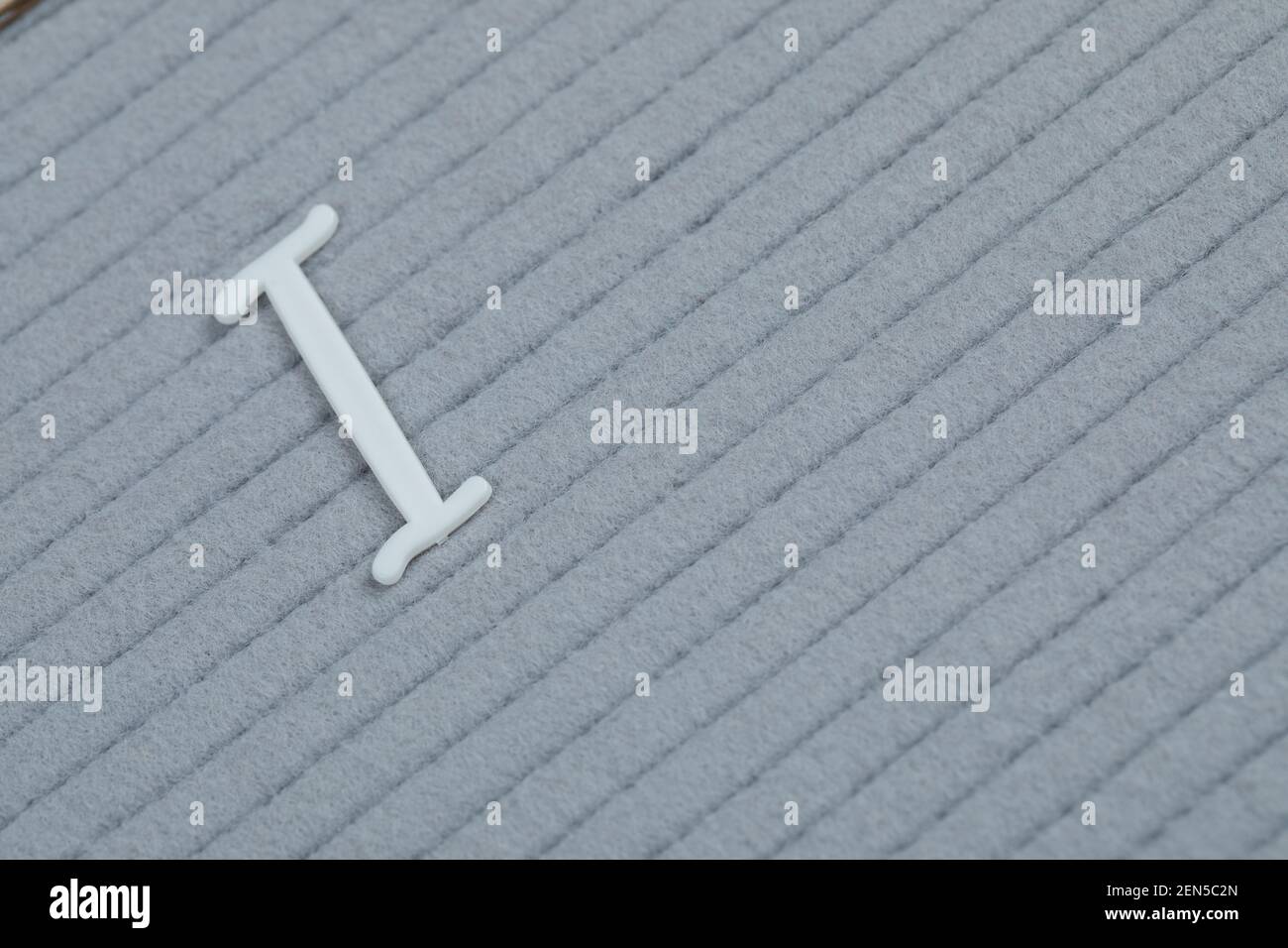 I word embedded on grey background Stock Photo - Alamy