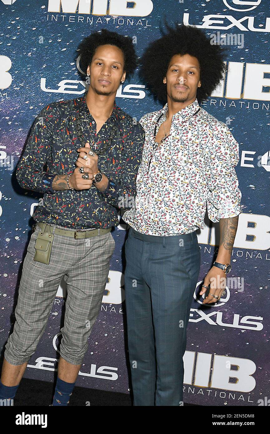 Twin Brothers and actors Larry Bourgeois and Laurent Bourgeois attend ...