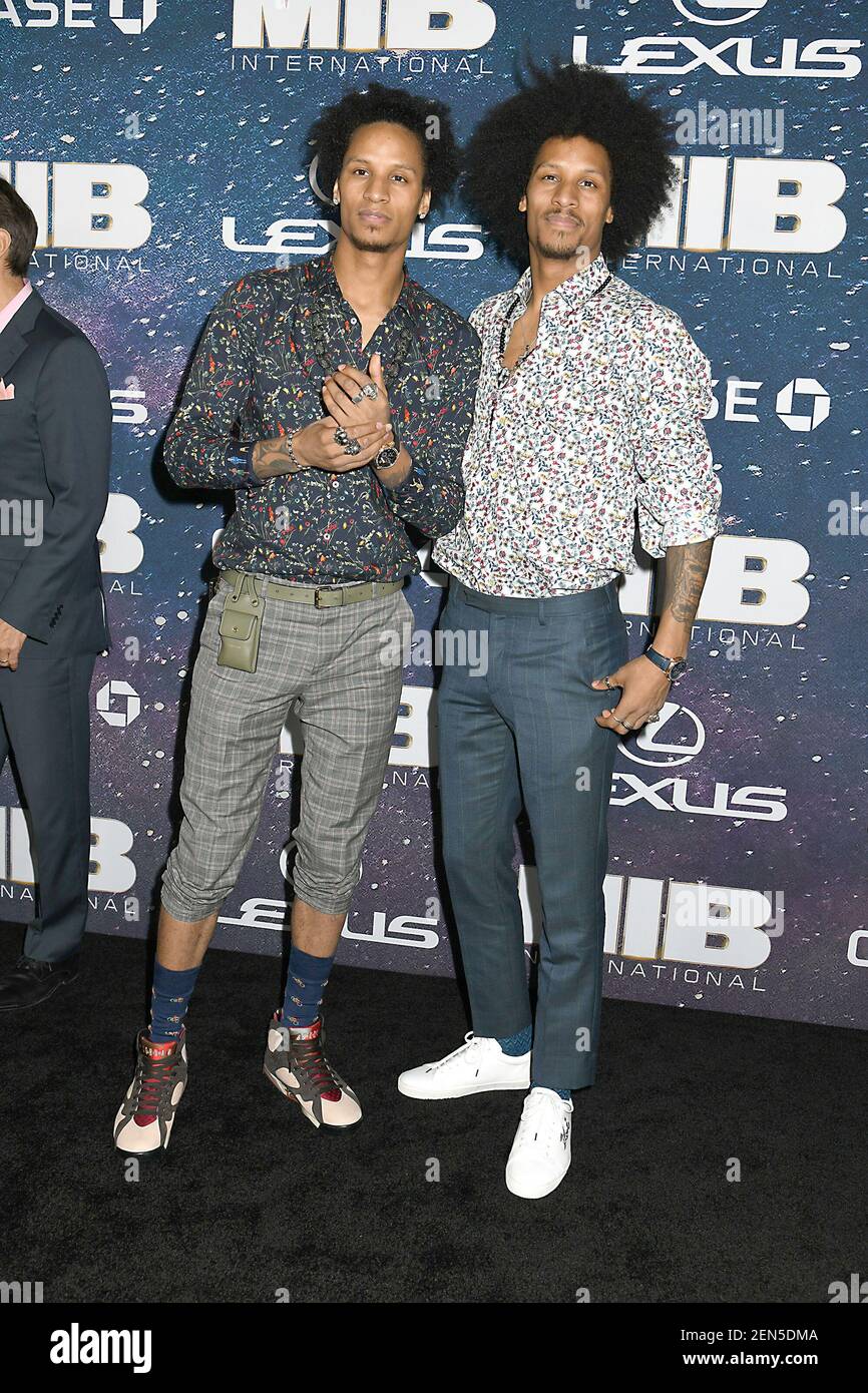 Twin Brothers and actors Larry Bourgeois and Laurent Bourgeois attend ...