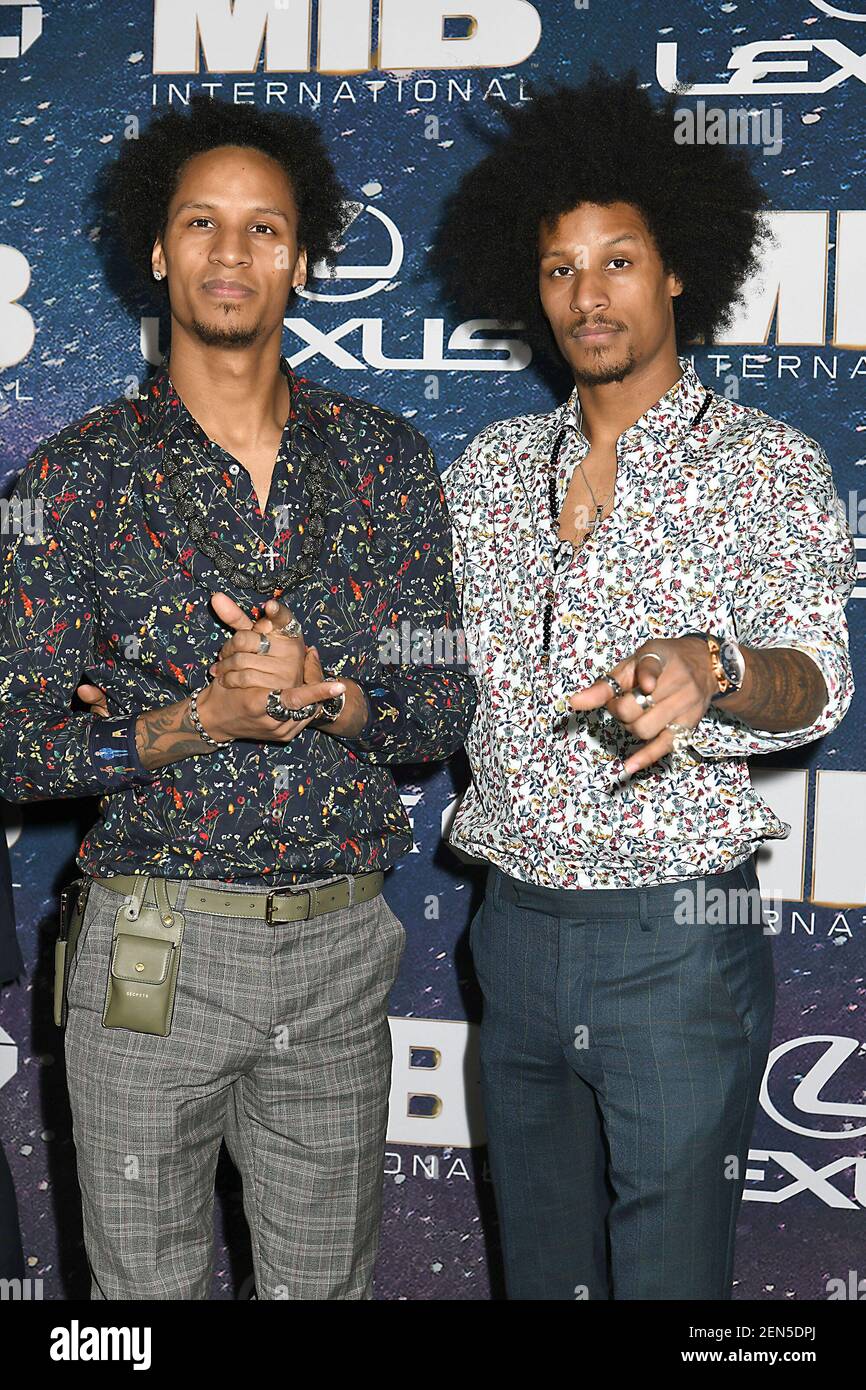 Twin Brothers and actors Larry Bourgeois and Laurent Bourgeois attend ...