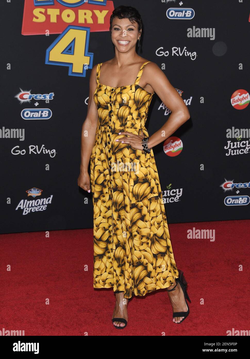 Carly Hughes arrives at Disney Pixar's TOY STORY 4 World Premiere held ...