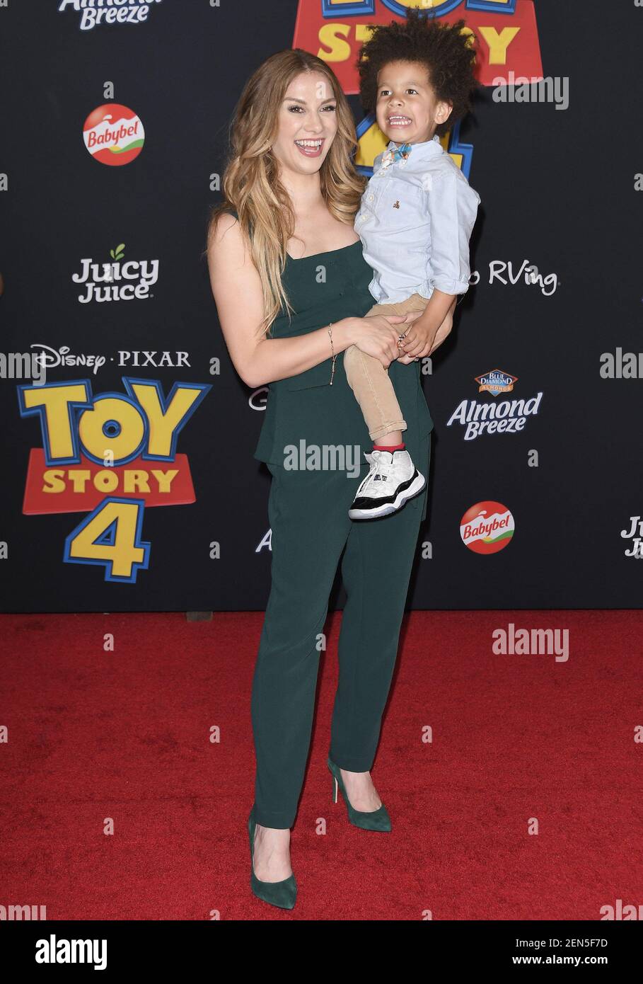 (L-R) Allison Holker and Maddox Laurel Boss at Disney Pixar's TOY STORY ...
