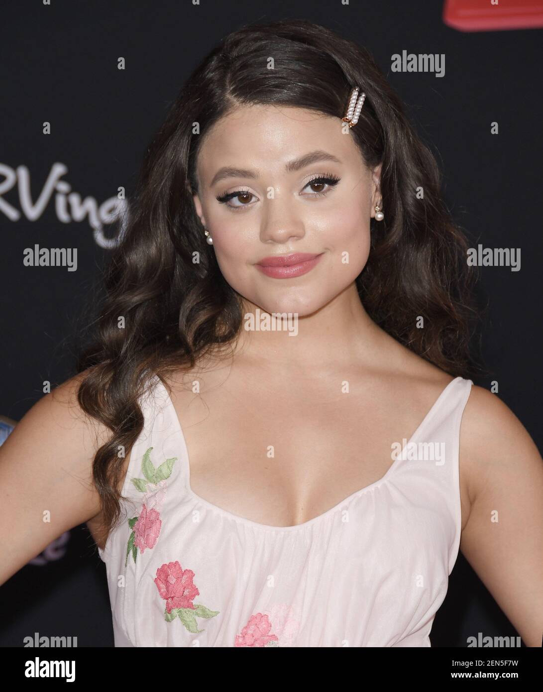 Sarah Jeffery arrives at Disney Pixar's TOY STORY 4 World Premiere held ...