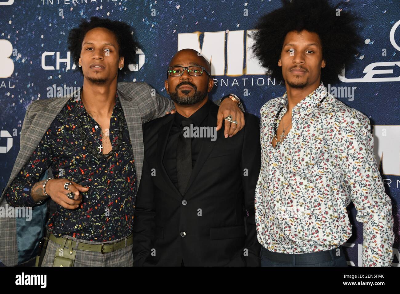 Larry Bourgeois, Inny Clemons, Laurent Bourgeois arrives to the MIB ...