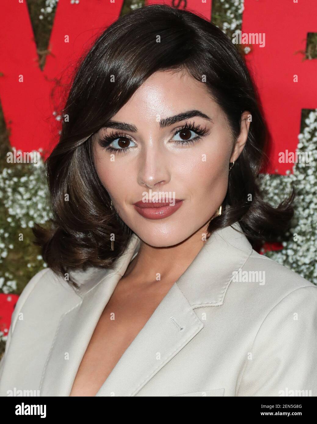 WEST HOLLYWOOD, LOS ANGELES, CALIFORNIA, USA - JUNE 11: Model Olivia ...