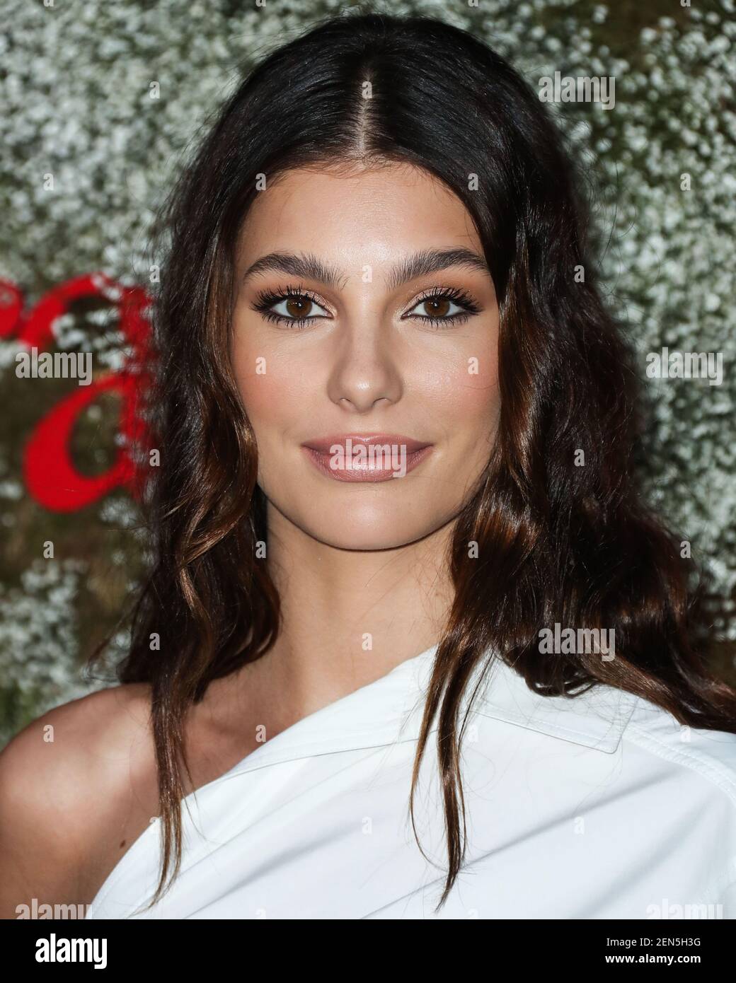 WEST HOLLYWOOD, LOS ANGELES, CALIFORNIA, USA - JUNE 11: Model Camila ...