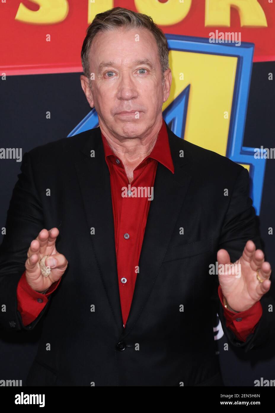 HOLLYWOOD, LOS ANGELES, CALIFORNIA, USA - JUNE 11: Actor Tim Allen ...