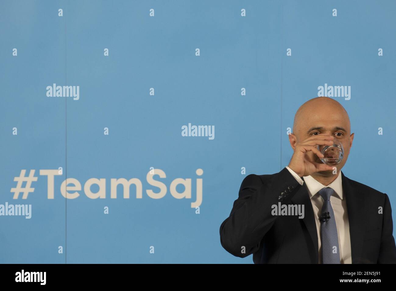 Home Secretary Sajid Javid formally launches his bid to be leader of ...