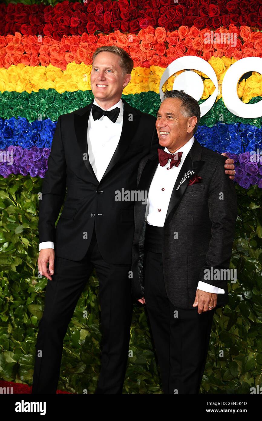John Leverett and Robert Horn attends the 2019 Tony Awards on June 9 ...