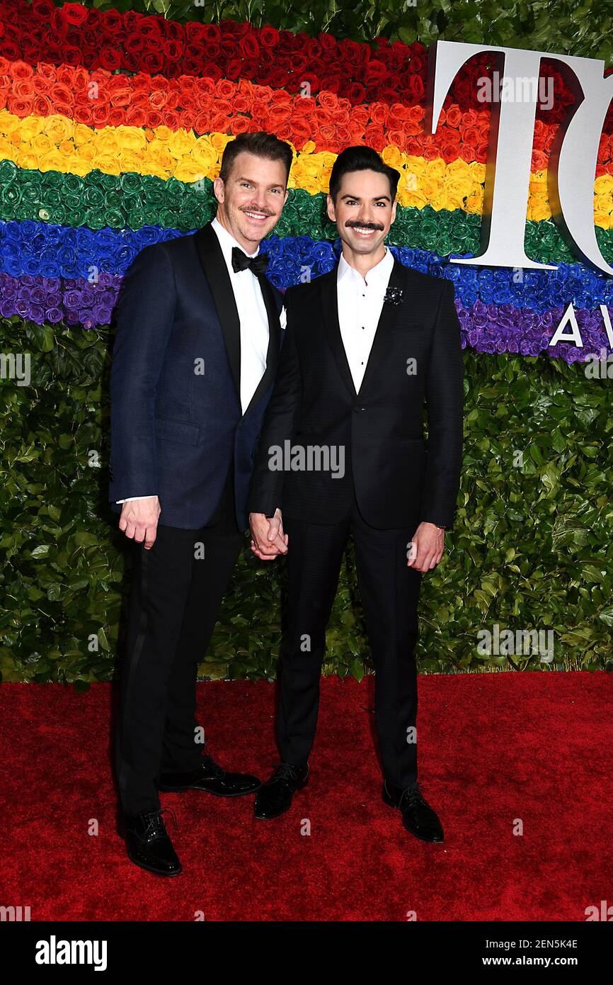 Dennis Jones at left attends the 2019 Tony Awards on June 9, 2019 at ...