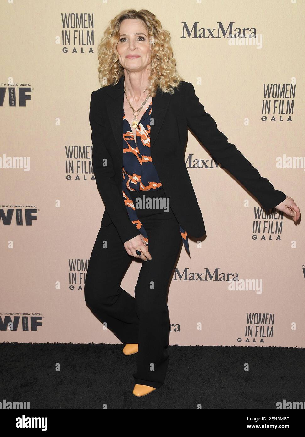 Kyra Sedgwick arrives at the 2019 Women In Film Annual Gala held at the ...